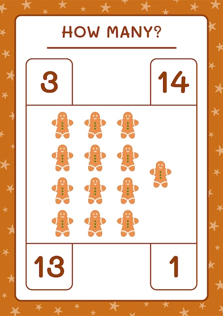 Counting Gingerbread People: A Festive Numerical Challenge | Jiffy Designs