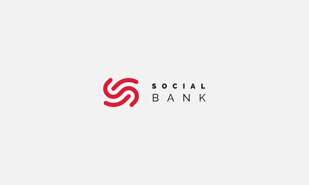 Sleek and Modern Social Bank Logo Design | Jiffy Designs