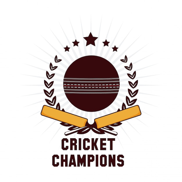 Celebrate the Triumph of Cricket Champions with Iconic Emblem | Jiffy ...