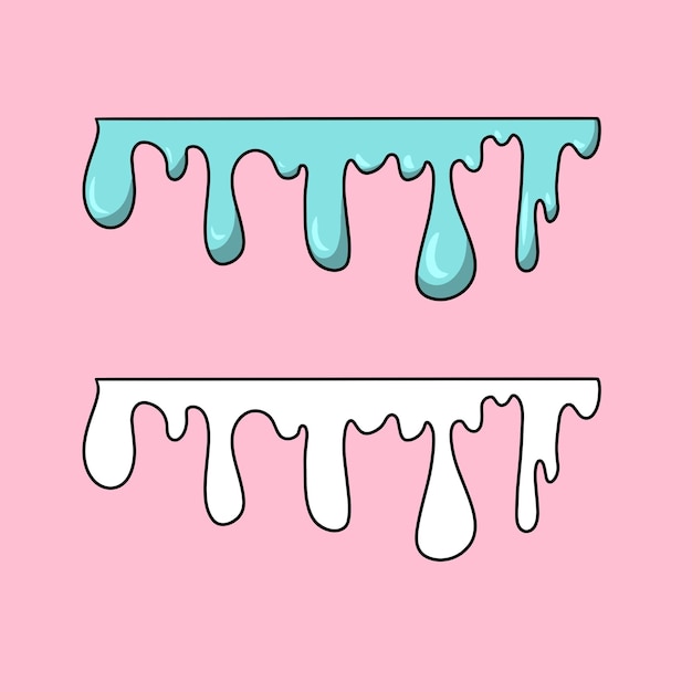 Vibrant Dripping Shapes in Playful Pastel Colors | Jiffy Designs