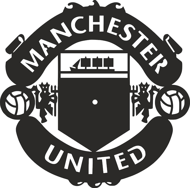 Iconic Manchester United Football Club Crest | Jiffy Designs