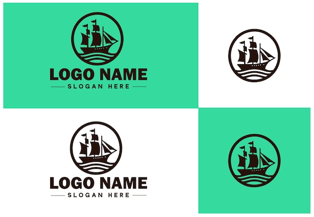 Captivating Sailing Ship Logos for Versatile Branding | Jiffy Designs