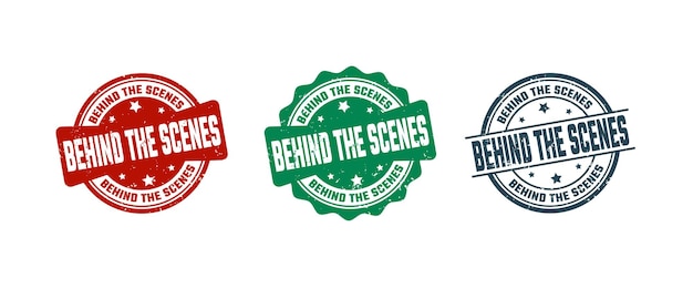 Vintage-Inspired 'Behind the Scenes' Stamps in Bold Colors | Jiffy Designs