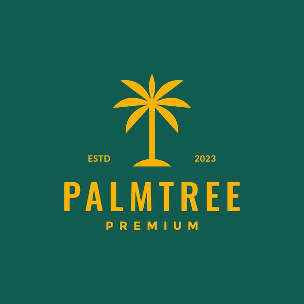 Elegant Palm Tree Logo for Premium Tropical Brand | Jiffy Designs
