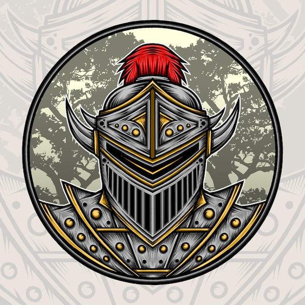 Majestic Knight Emblem: A Symbol of Valor and Strength | Jiffy Designs
