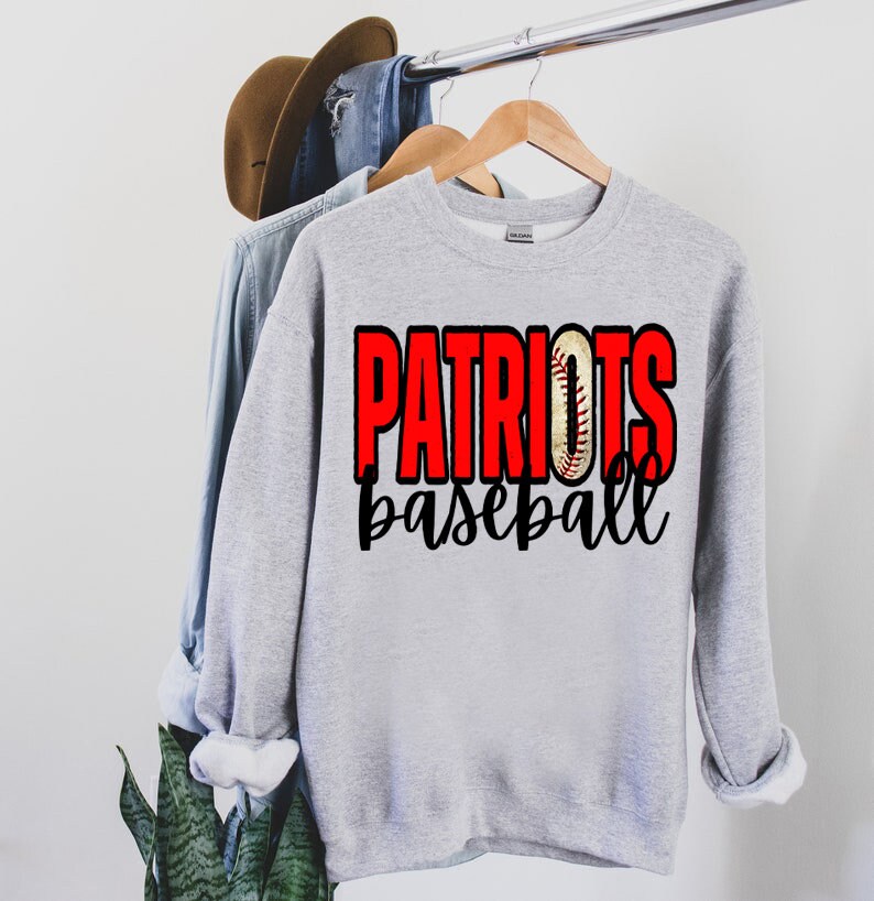 Patriots Baseball PNG | Sublimation Design | Sublimation PNG | Patriots ...