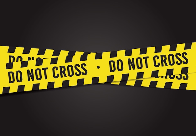 Caution Tape Warning: Do Not Cross Hazardous Boundary Line | Jiffy Designs