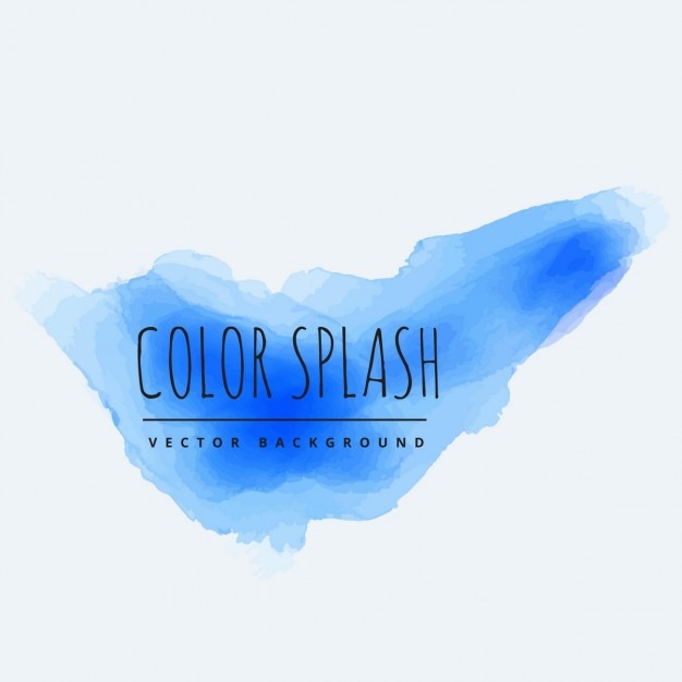 Vibrant Blue Splash with 'Color Splash' Text Overlay | Jiffy Designs