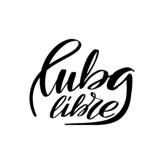 Elegant Handwritten 'Cuba Libre' Script Typography | Jiffy Designs