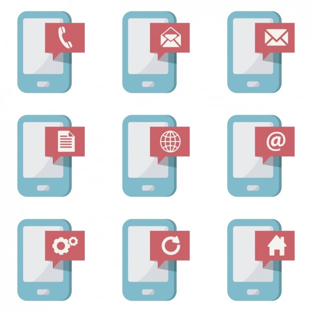 Vibrant Mobile App Icons with Diverse Functionality Symbols | Jiffy Designs