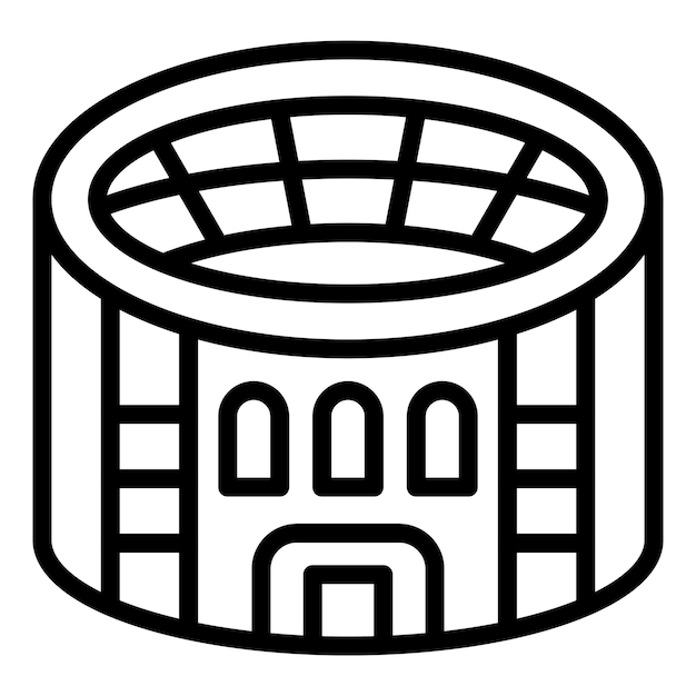 Iconic Circular Film Reel Icon | Jiffy Designs