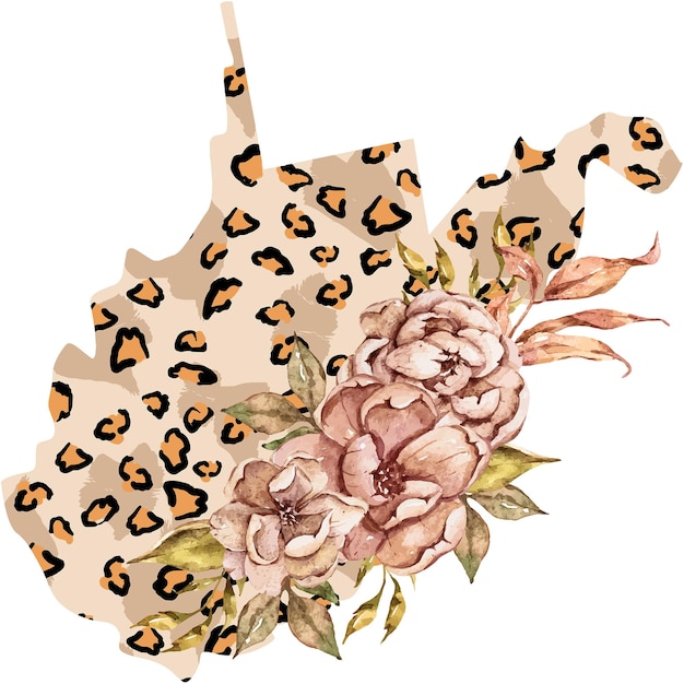 Elegant Leopard Print Floral Bouquet | Jiffy Designs