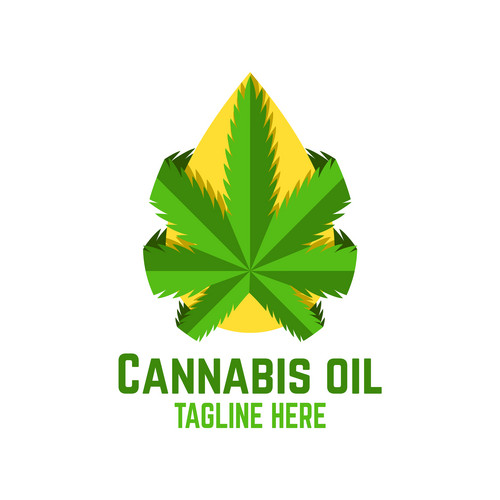 Modern Cannabis Oil Logo | Jiffy Designs