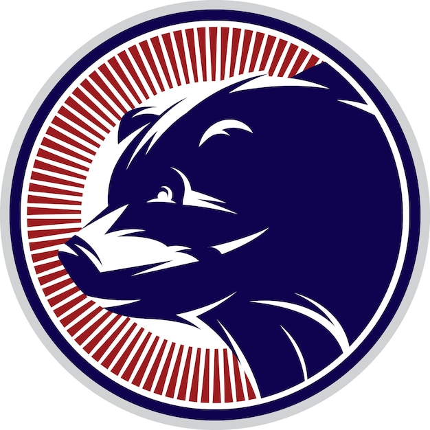 Powerful Lion Silhouette with Radiant Sunburst | Jiffy Designs