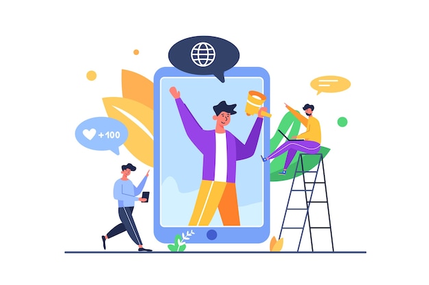 Vibrant Digital Community Engagement on Social Media Platform | Jiffy ...