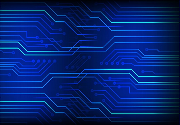Captivating Blue Circuit Board Backdrop | Jiffy Designs