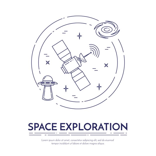 Charting the Cosmos: A Satellite's Journey Through the Starry Skies ...