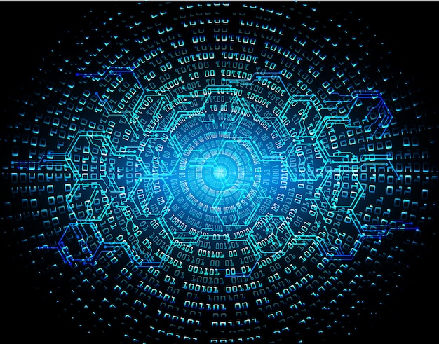 Mesmerizing Futuristic Circular Techno Pattern | Jiffy Designs