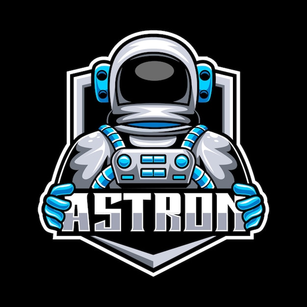 Captivating Astronaut Emblem: A Cosmic Emblem of Exploration | Jiffy ...