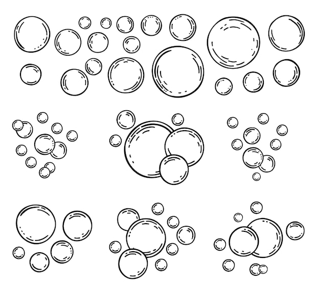 Artful Bubble Collection: Diverse Circular Designs for Versatile ...