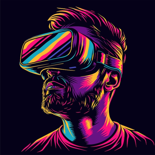Vibrant Virtual Reality Immersion: Explore the Colorful Depths of ...