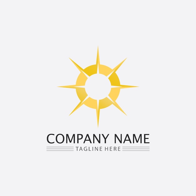 Radiant Sun Symbol for Vibrant Branding | Jiffy Designs
