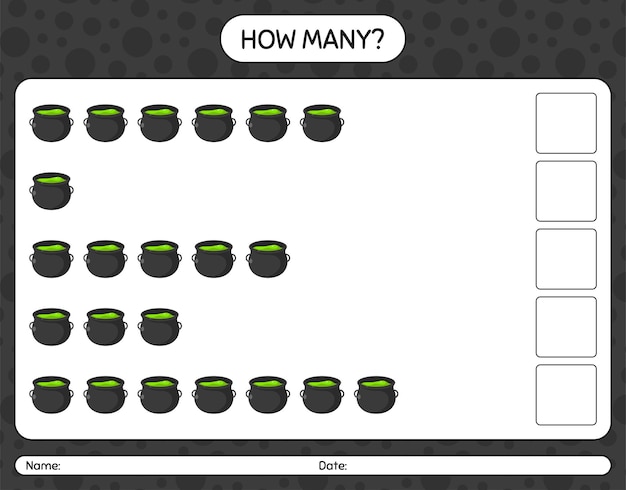 Counting Green Pots: A Visual Math Challenge | Jiffy Designs