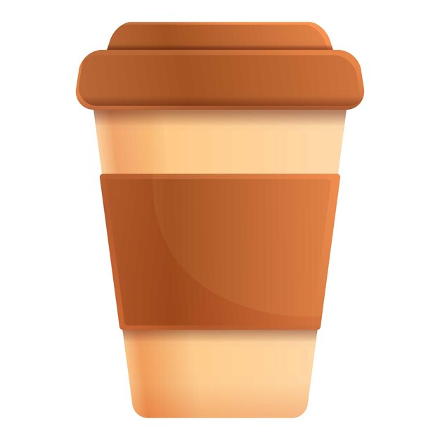 Vibrant Terracotta Takeaway Coffee Cup | Jiffy Designs