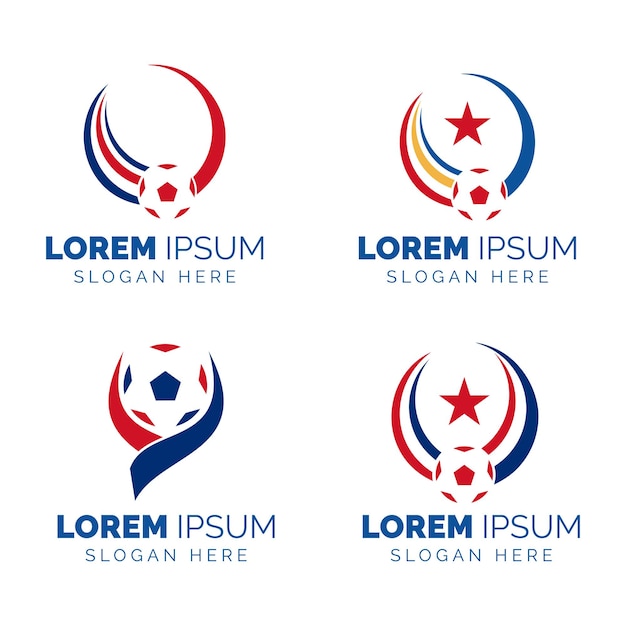 Dynamic Soccer Emblems with Vibrant Color Schemes | Jiffy Designs