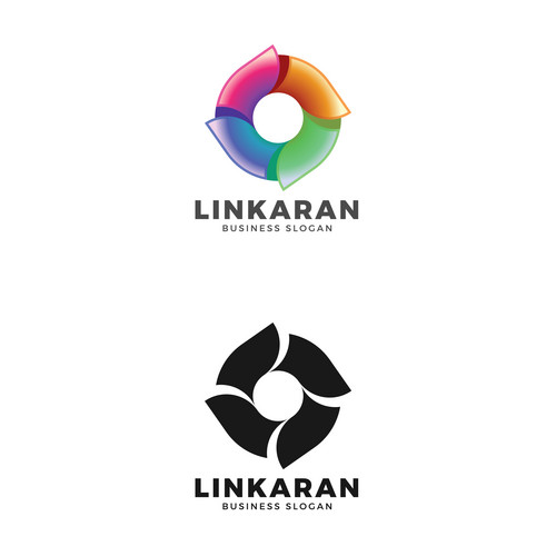 Stylish Color Harmony Logo | Jiffy Designs