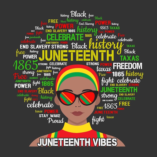 Vibrant Juneteenth Celebration with Empowering Imagery | Jiffy Designs