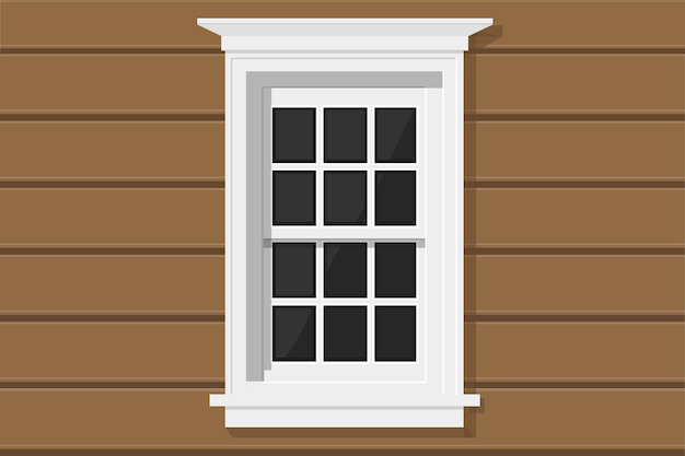 Elegant Wooden Facade with Charming Latticed Window | Jiffy Designs