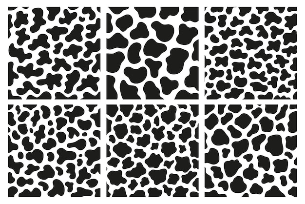 Diverse Collection of Cow Print Patterns for Versatile Design | Jiffy ...