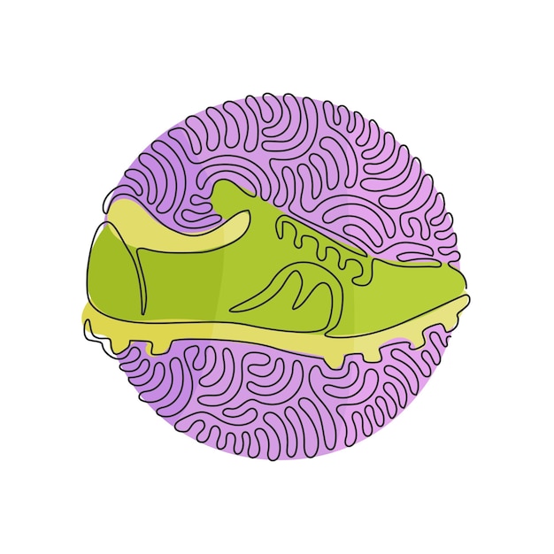Vibrant Sneaker with Intricate Swirl Pattern | Jiffy Designs