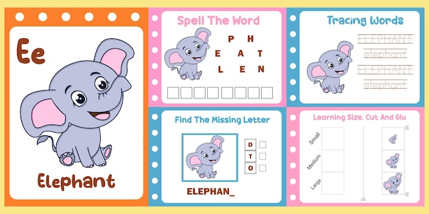 Adorable Elephant-Themed Educational Activities for Young Learners ...