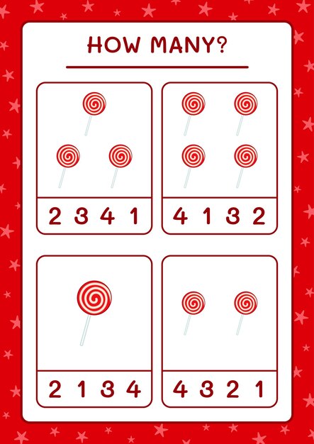 Counting Colorful Spiral Lollipops in Fun Activity | Jiffy Designs