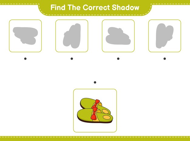 Vibrant Pear Shadow Matching Game | Jiffy Designs