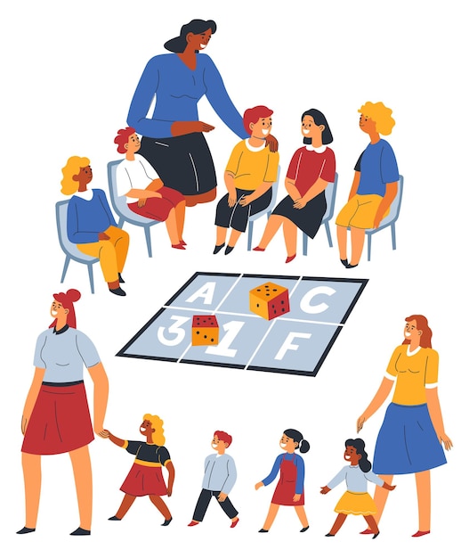 Vibrant Community Gathering Around Interactive Game Board | Jiffy Designs