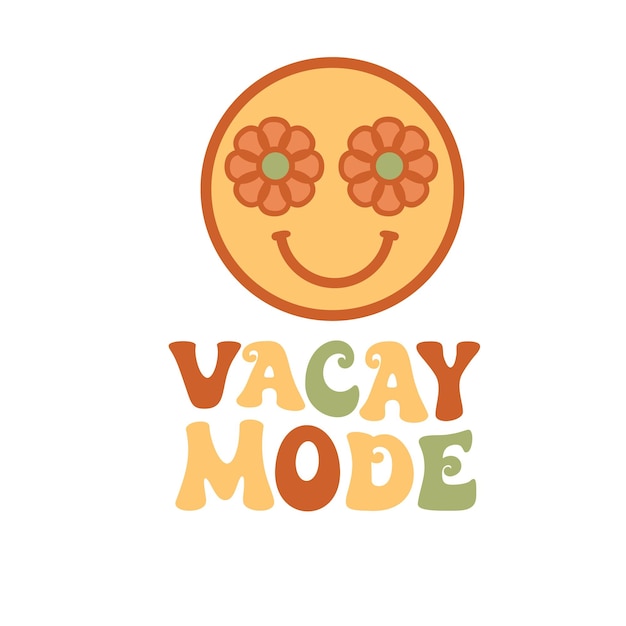 Cheerful Smiley Face in Vacation Mode | Jiffy Designs