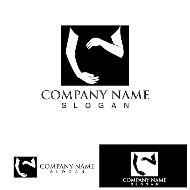 Powerful Silhouette Logo with Stylized Arm Emblem | Jiffy Designs