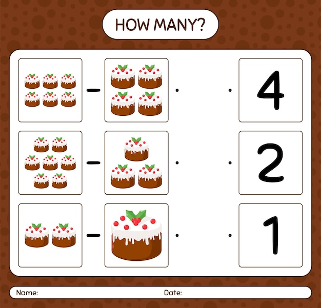 Counting Cupcakes and Cakes in Charming Illustrations | Jiffy Designs