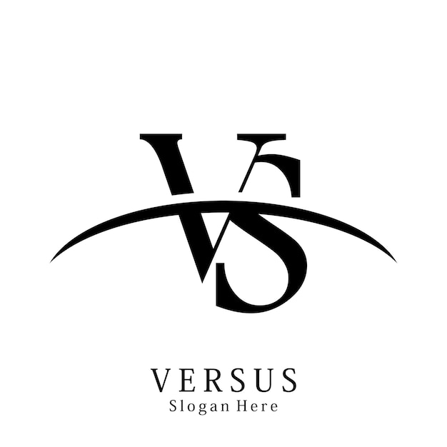 Sleek and Sophisticated Versus Logo Emblem | Jiffy Designs