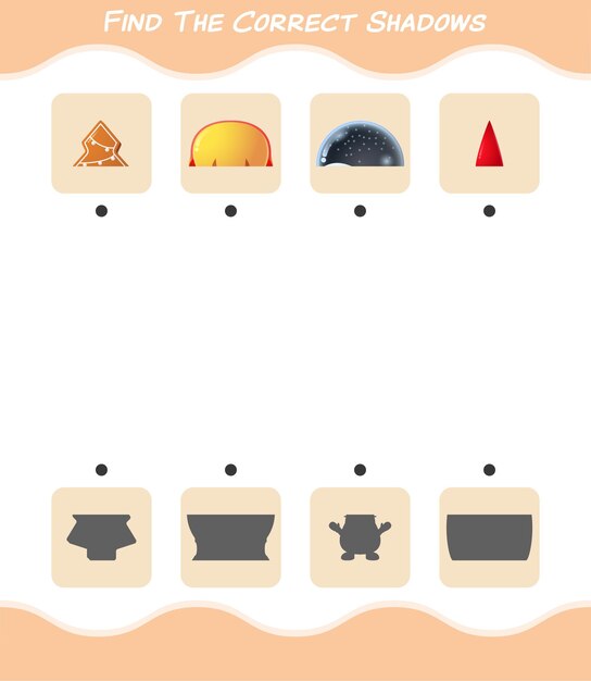 Matching Shapes and Shadows: A Fun Visual Puzzle | Jiffy Designs