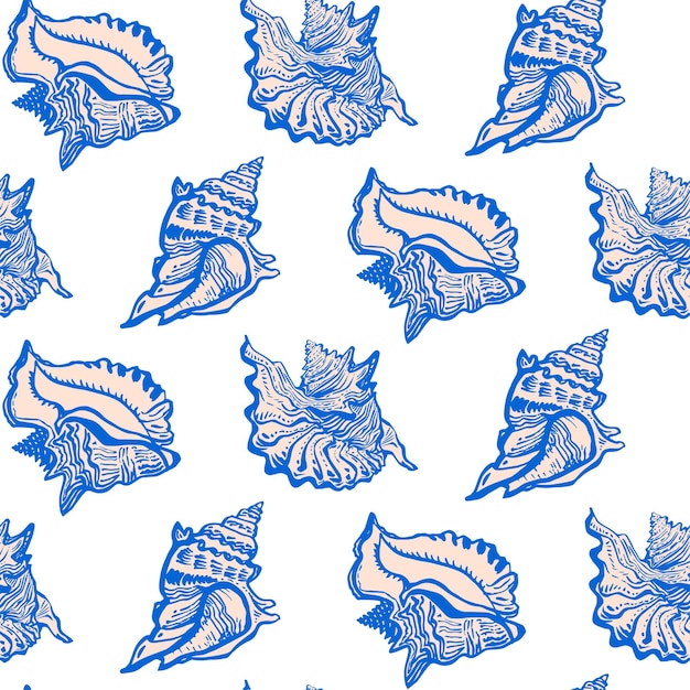 Vibrant Blue Sea Shell Collection: A Captivating Underwater Mosaic ...