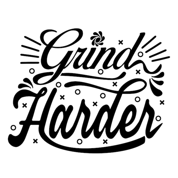 Energetic Lettering with Vibrant Swirls and Bursts | Jiffy Designs