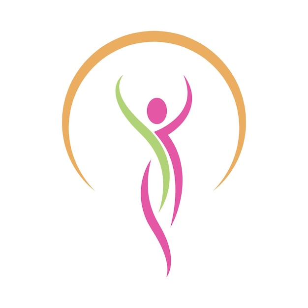 Vibrant Silhouette of a Joyful Dancing Figure | Jiffy Designs