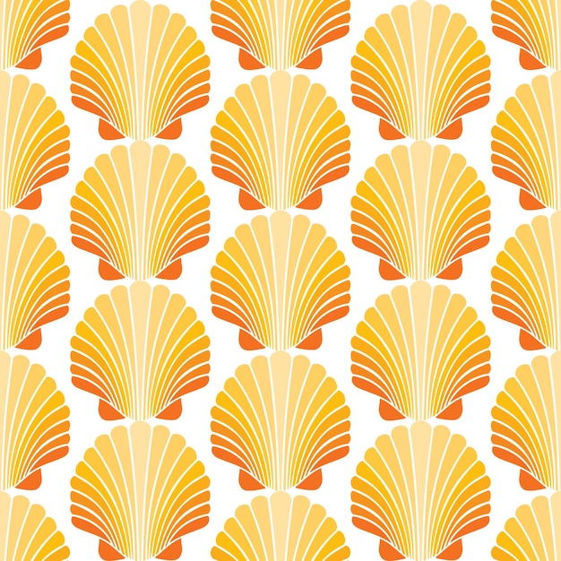 Vibrant Sunburst Shell Pattern | Jiffy Designs