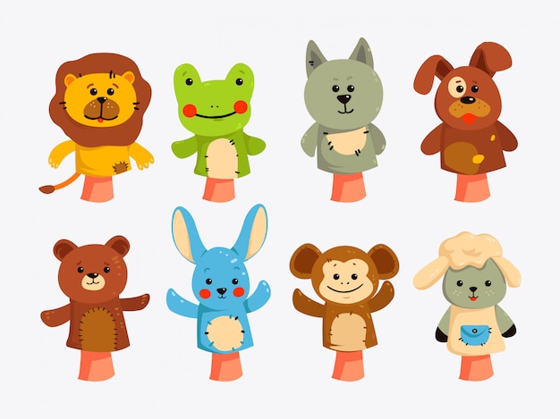 Adorable Plush Animal Puppets in Vibrant Colors and Styles | Jiffy Designs