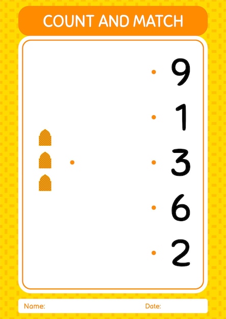 Vibrant Dot Counting and Matching Exercise | Jiffy Designs