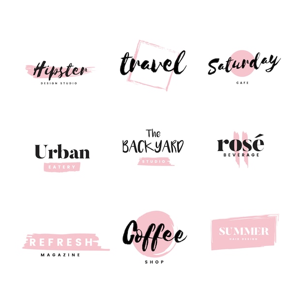 Diverse Collection of Stylish Typographic Designs and Logos | Jiffy Designs